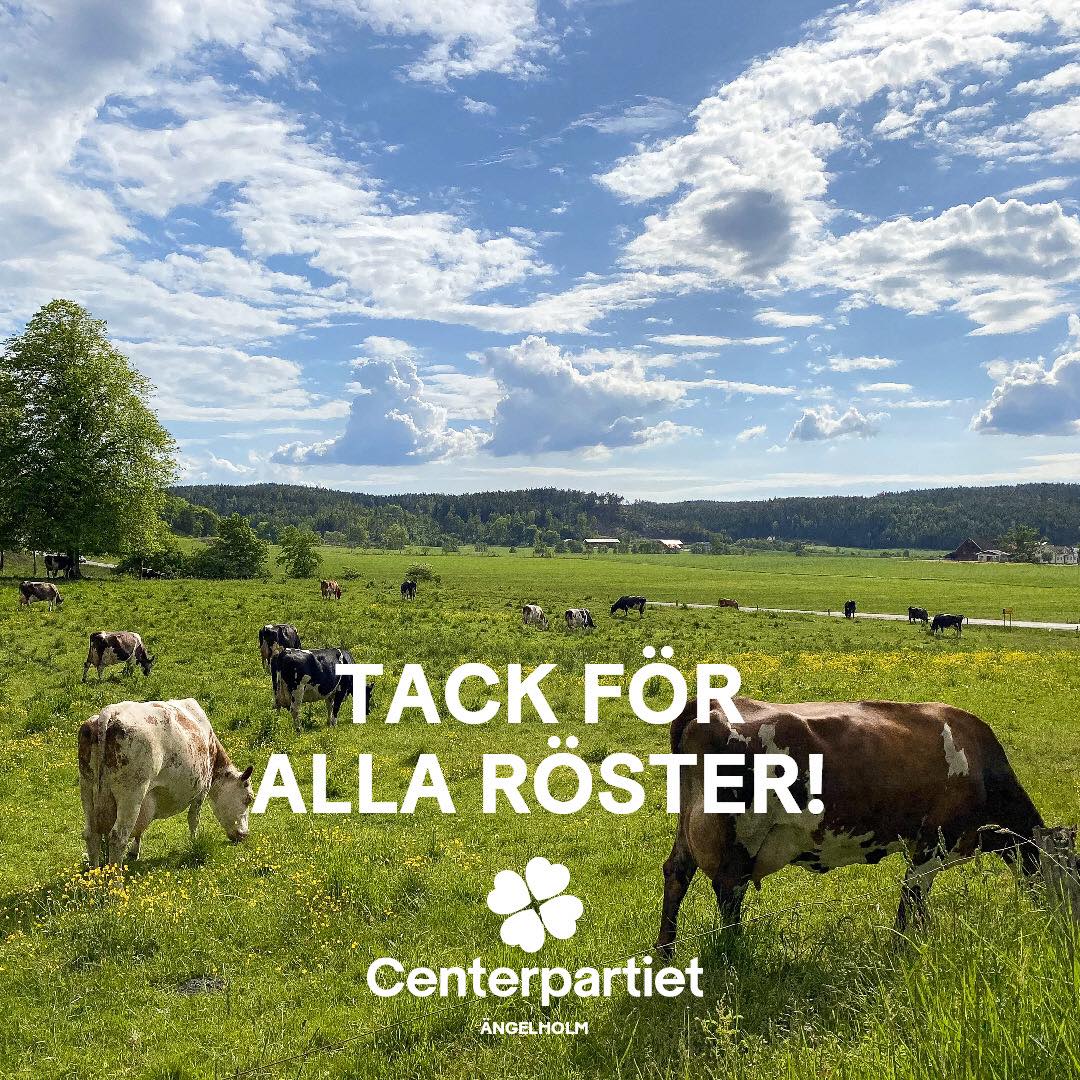 Tack för alla Röster! - Centerpartiet