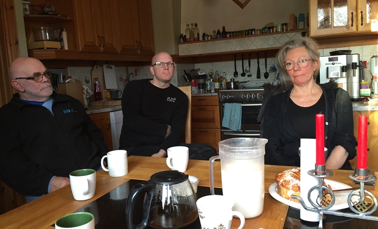 Lena på besök hos Sörfennsta Lantbruk - Centerpartiet