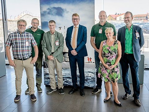 Fokus på försvars- och landsbygdsfrågor när Daniel Bäckström besökte ...